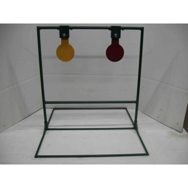 Double Spinning Metal Target- Rifle