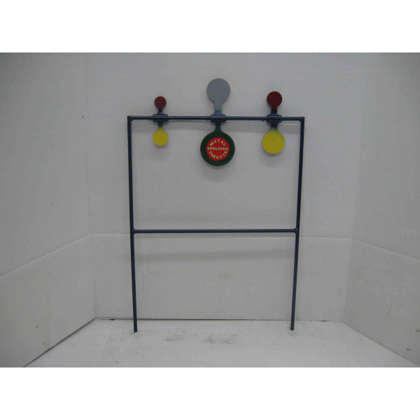 Triple Metal Spinning Target - Rimfire - Rimfire Rifle - Spinning Targets